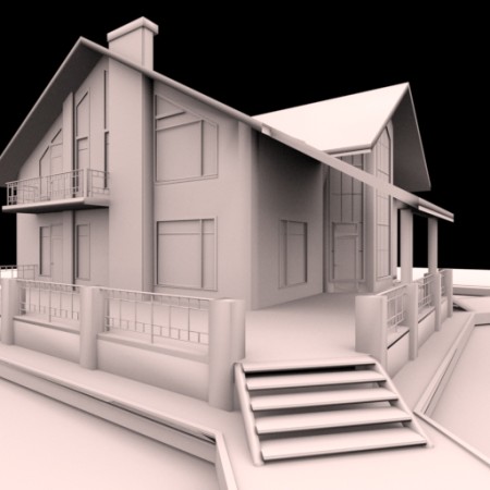 FluidRay architectural rendering - FluidRay