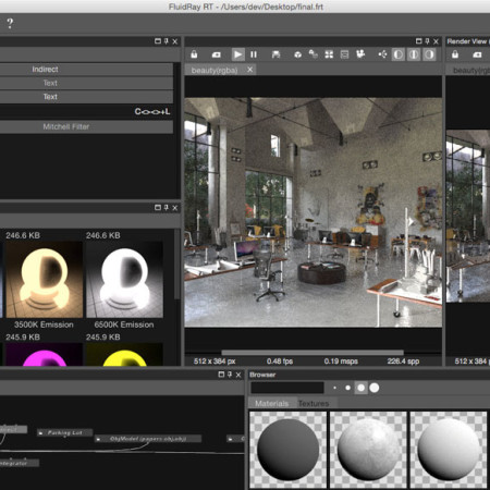 Depth of Field - FluidRay