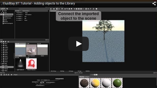 Importing Models to Library to Speedup Your Workflow in FluidRay RT