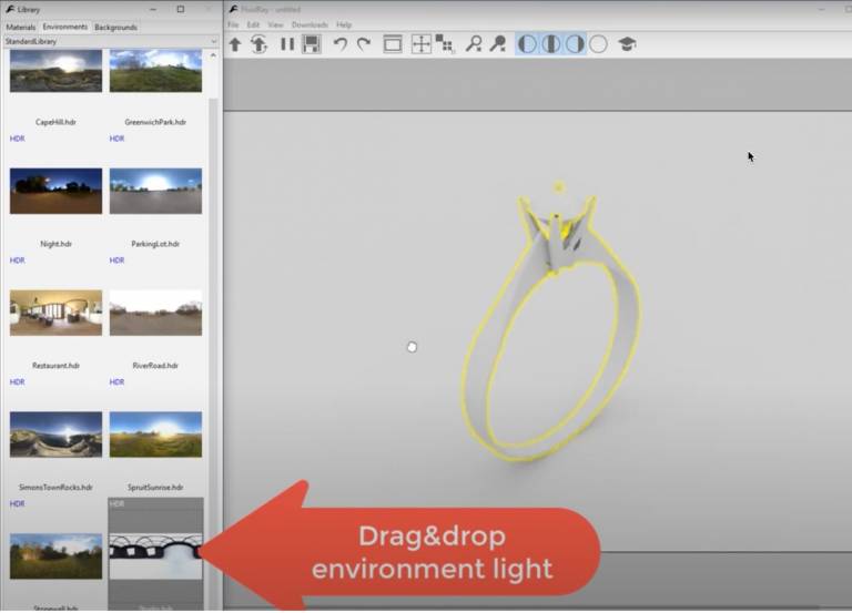 FluidRay: Jewelry Design Rendering Software - FluidRay
