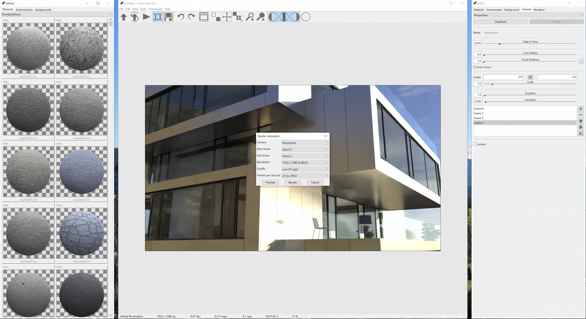 How to Render Animations in FluidRay - FluidRay