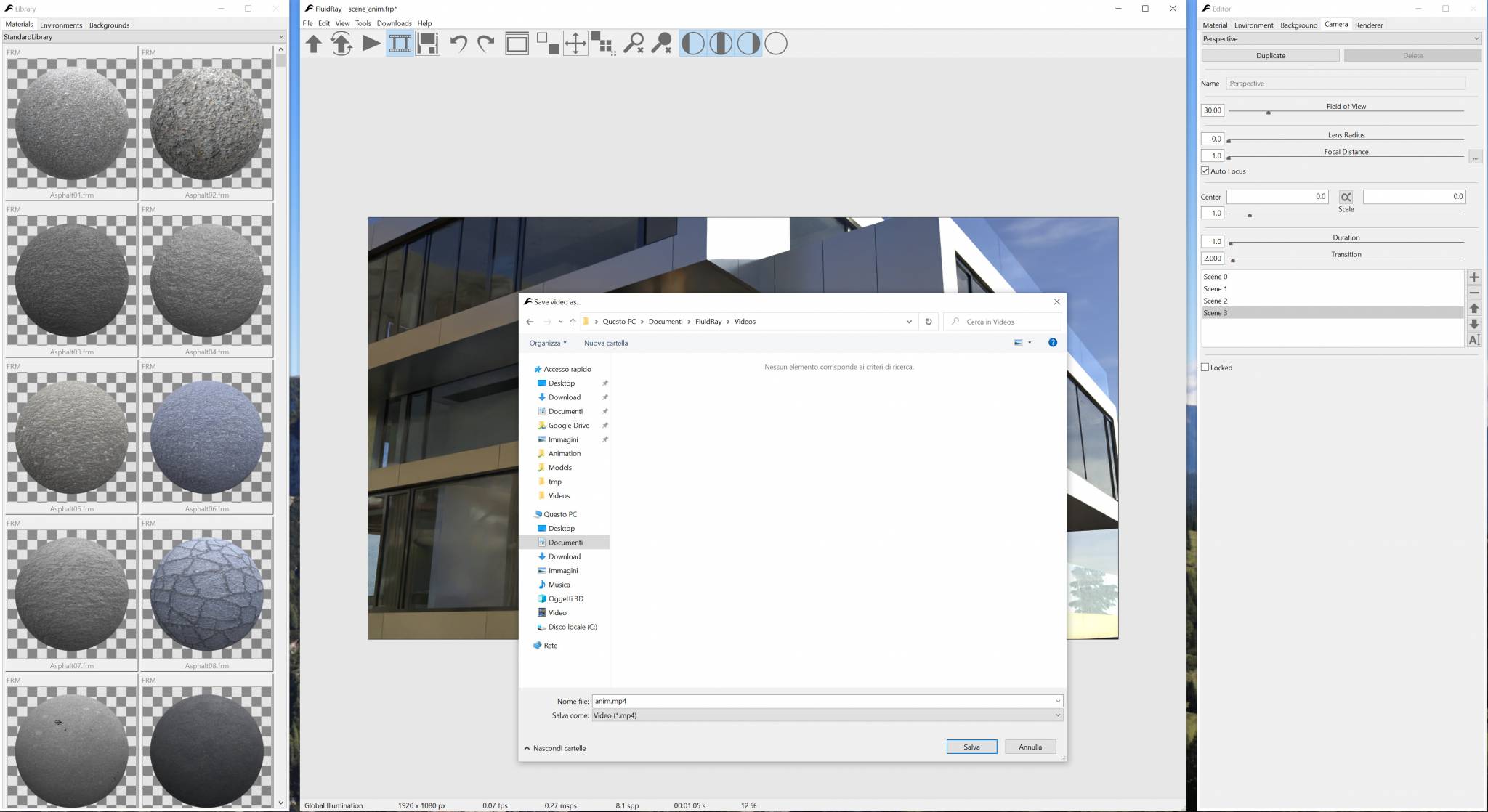 How to Render Animations in FluidRay - FluidRay