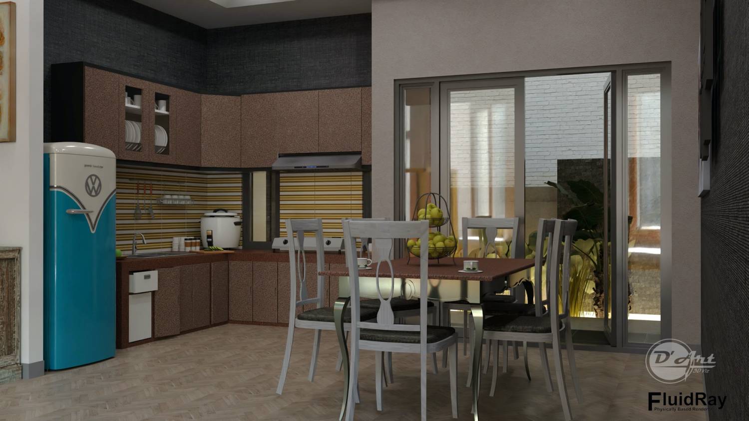 FluidRay: Our 10 Favorite Kitchen Renderings - FluidRay